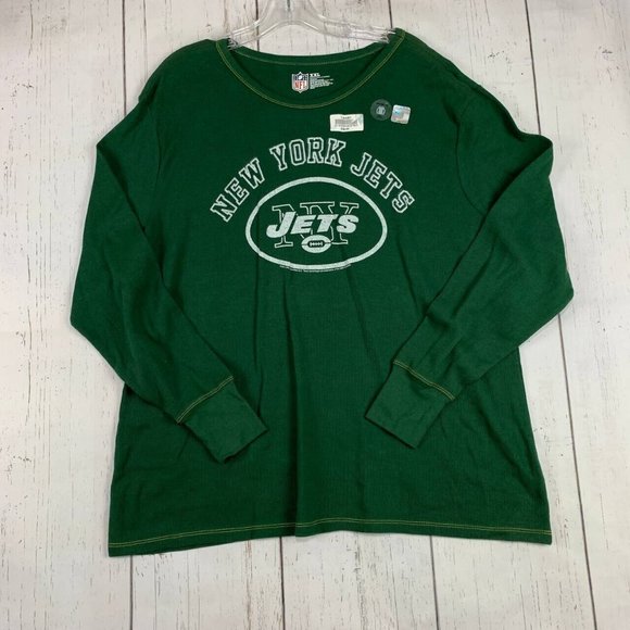 NFL | Sweaters | New York Ny Jets Nfl 2xl Green Pullover Sweater New ...